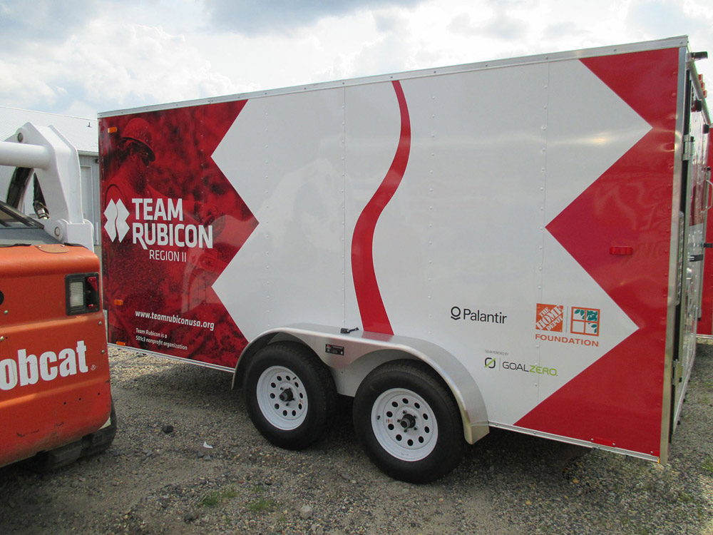 Trailer Wraps For Team Rubicon - Vehicle Wraps 1