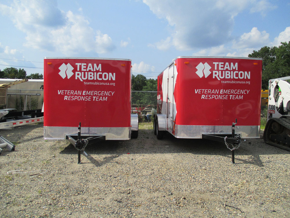 Trailer Wraps For Team Rubicon - Vehicle Wraps 1