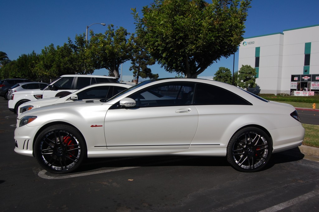 Vinyl Wrapped 2008 Mercedes Benz CL63 - Vehicle Wraps 1